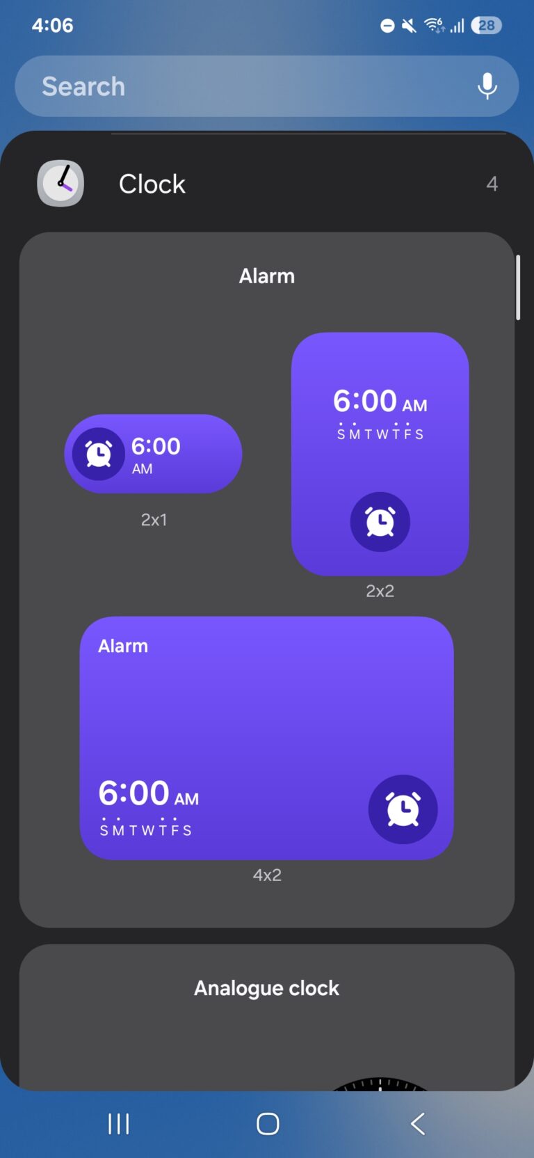Check out the redesigned stock Samsung widgets from One UI 7.0 - SamMobile