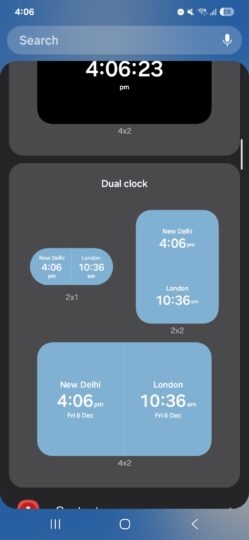 Check out the redesigned stock Samsung widgets from One UI 7.0 - SamMobile