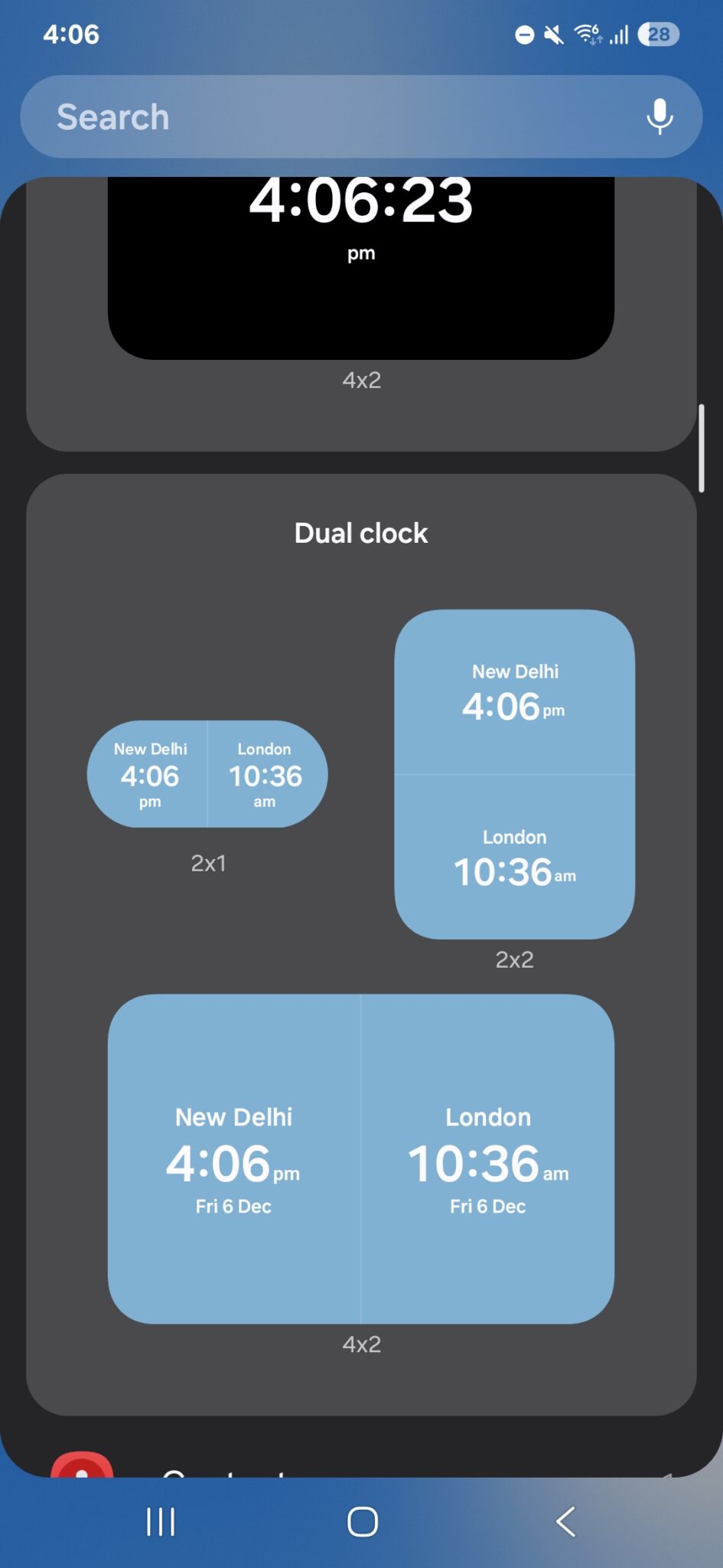 Check out the redesigned stock Samsung widgets from One UI 7.0 - SamMobile