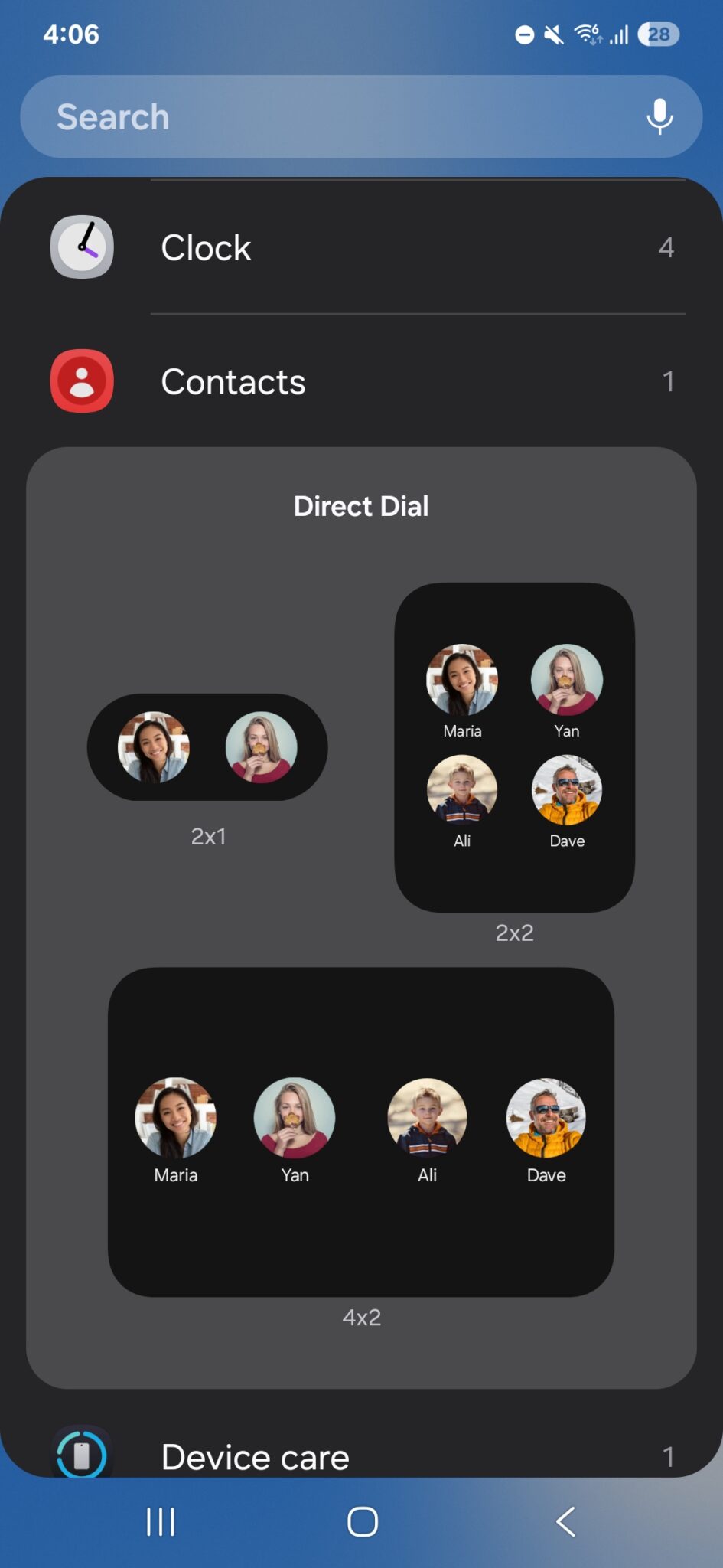 Check out the redesigned stock Samsung widgets from One UI 7.0 - SamMobile