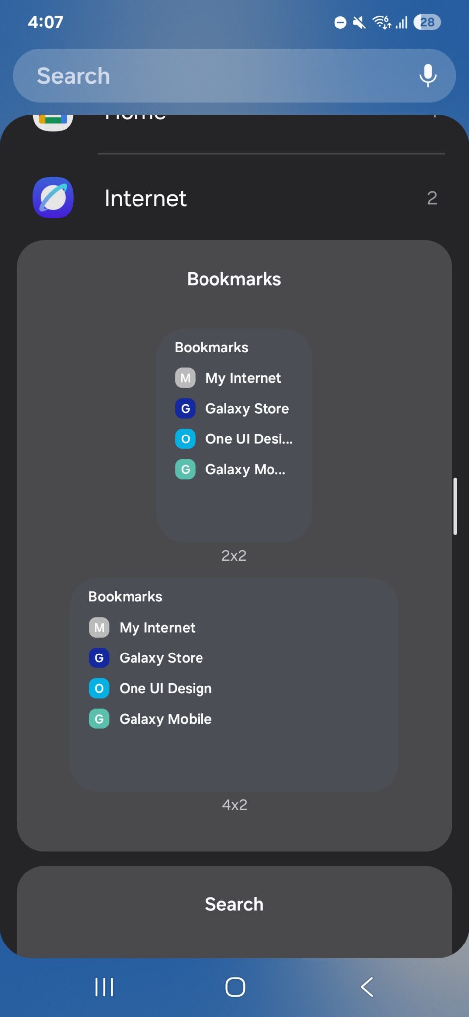 Check out the redesigned stock Samsung widgets from One UI 7.0 - SamMobile