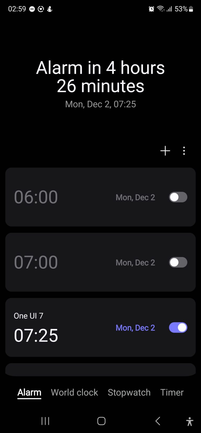 New version of Samsung One UI 7.0 Clock app adds new features - SamMobile