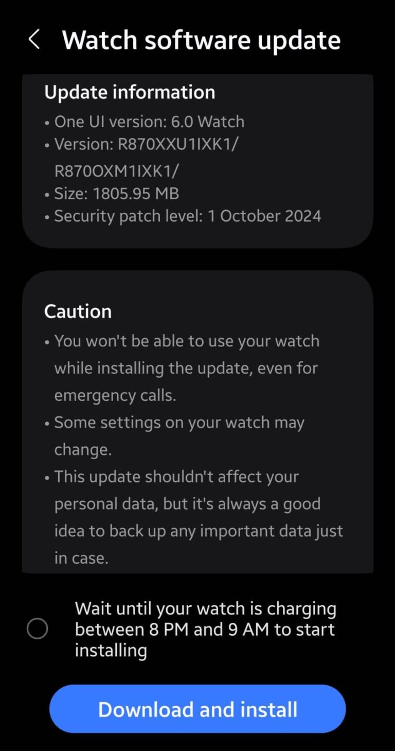 Stable Galaxy Watch 4 One UI 6 Watch update out in more markets - SamMobile