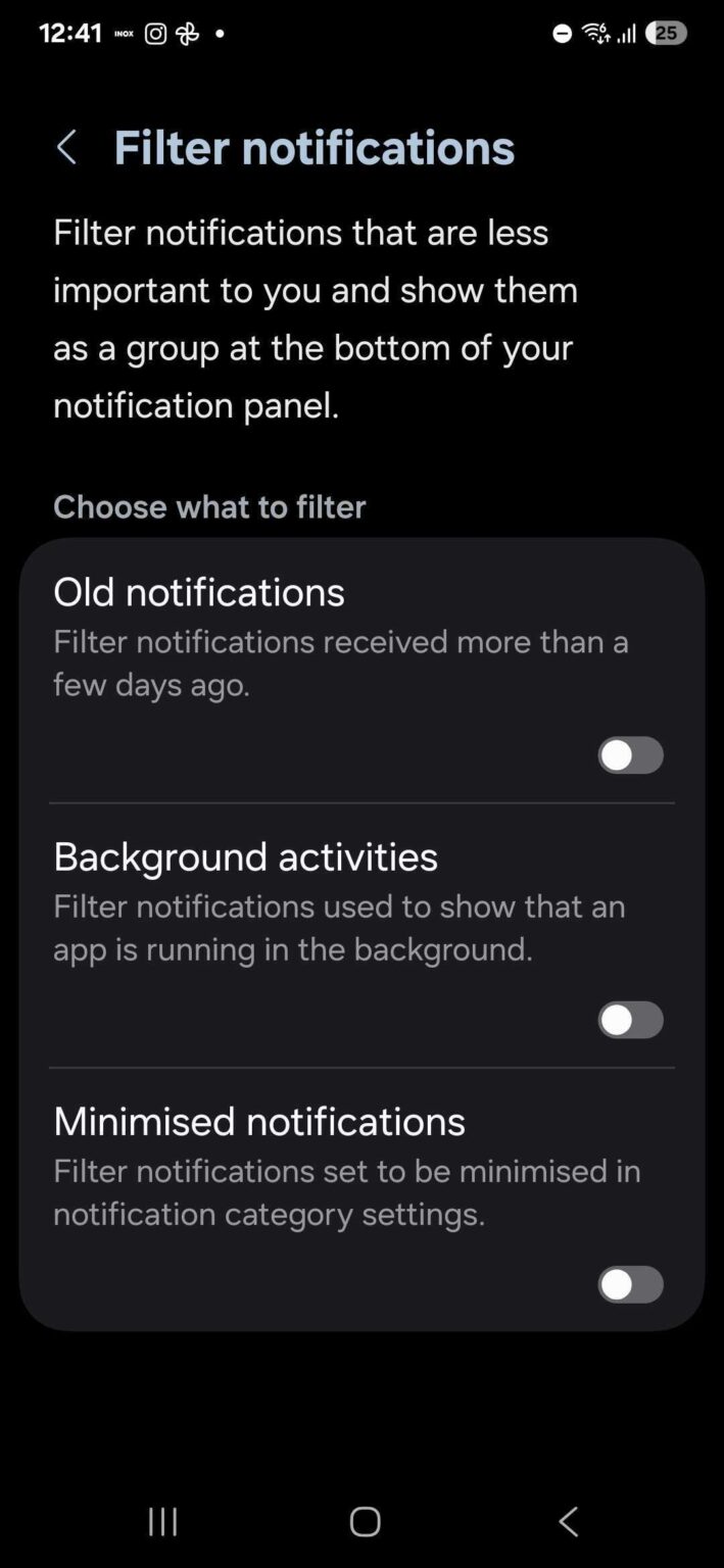 One UI 7.0 gives you more control over unwanted notifications - SamMobile