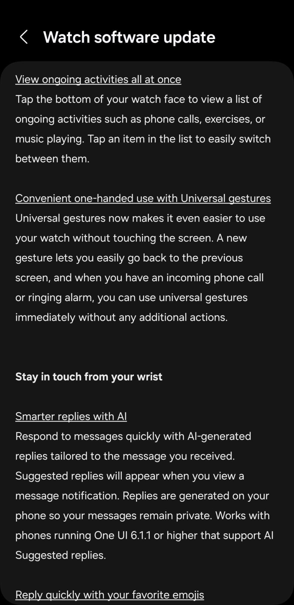 Samsung Galaxy Watch 5 gets stable One UI 6 Watch update - SamMobile