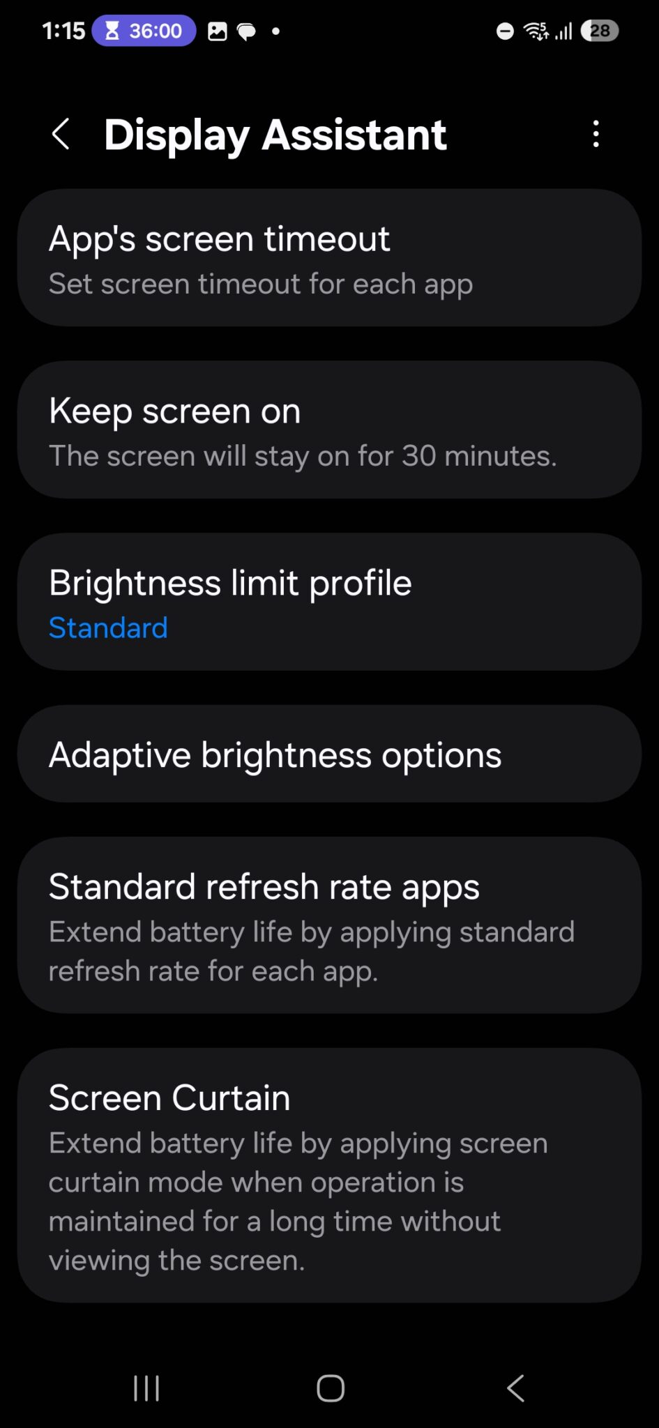 Samsung Display Assistant app offers more control over display behavior ...