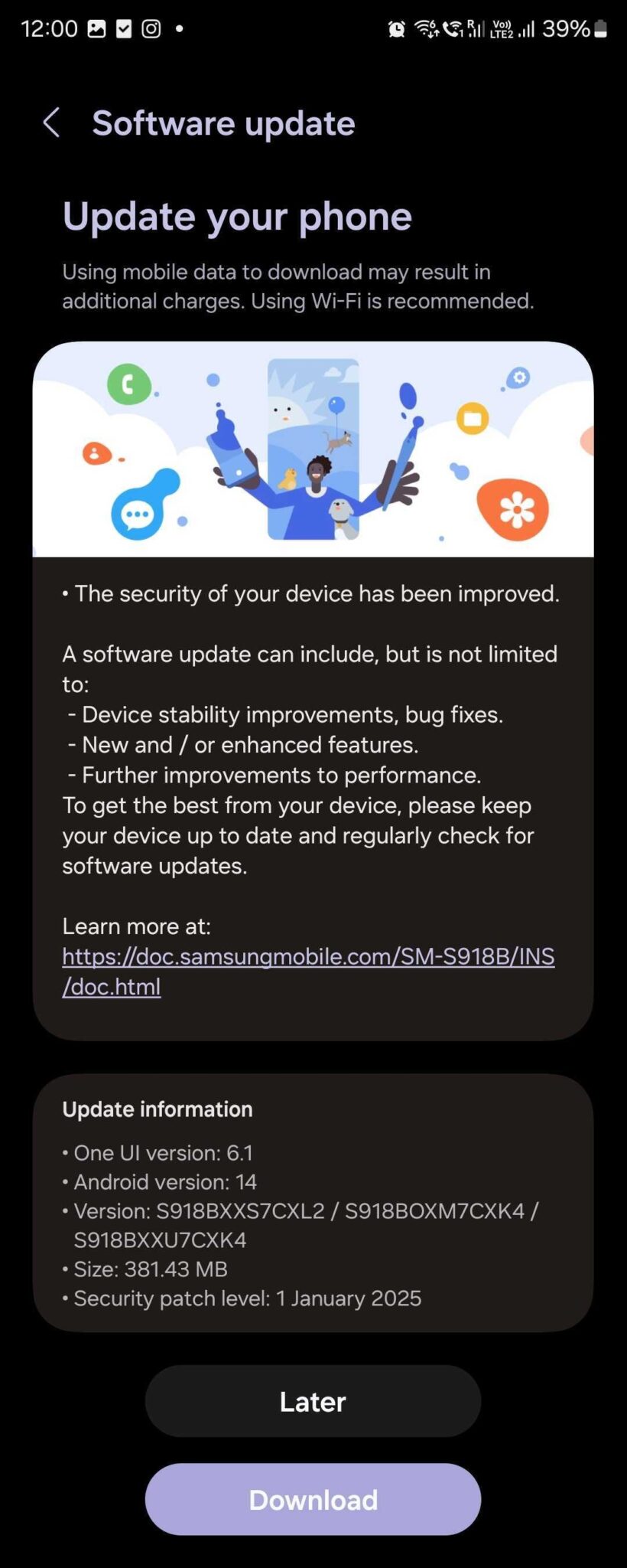 Galaxy S23 lineup gets January 2025 software update - SamMobile