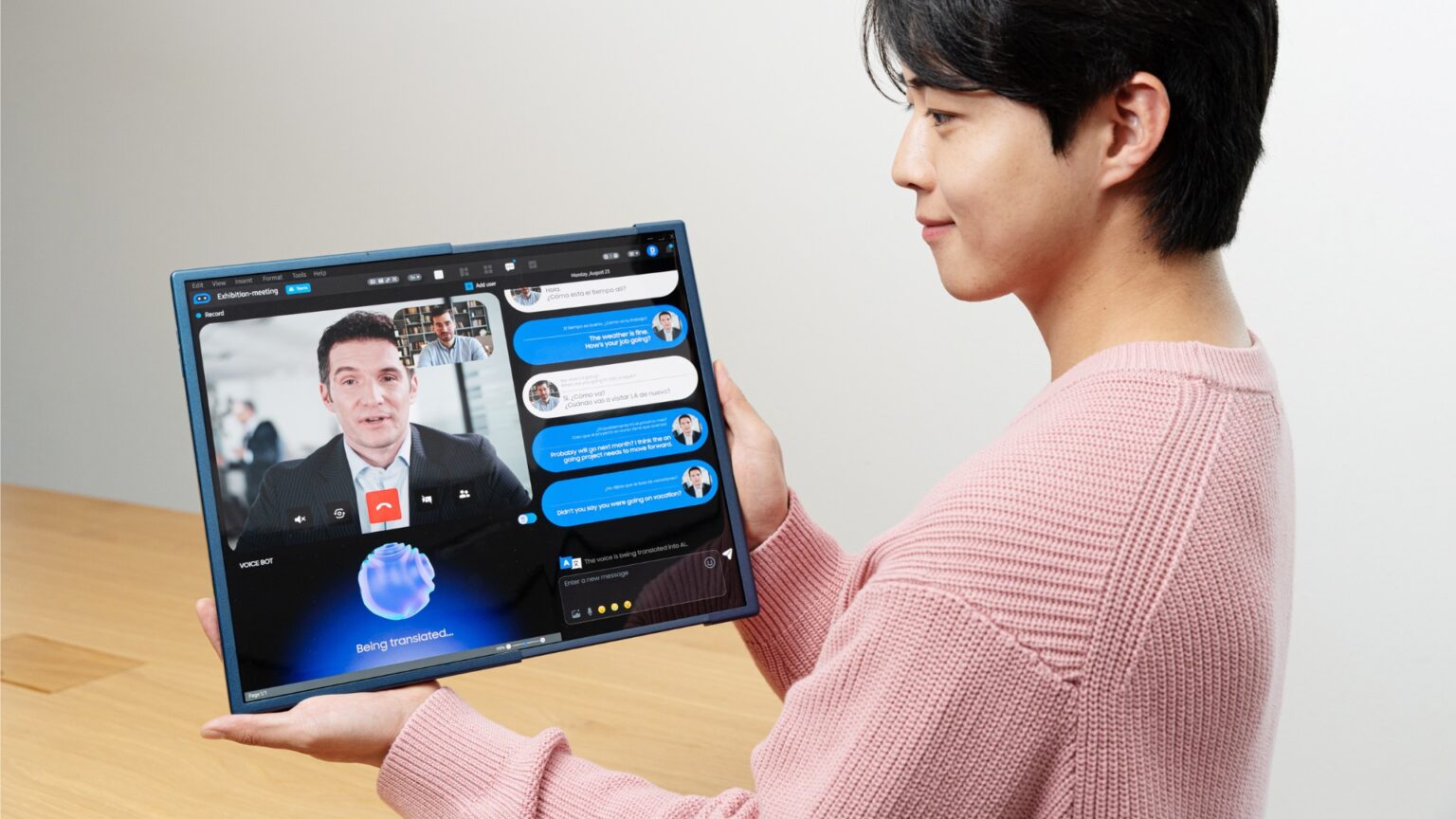 Samsung showcases slidable OLED screens for phones, tablets, laptops ...