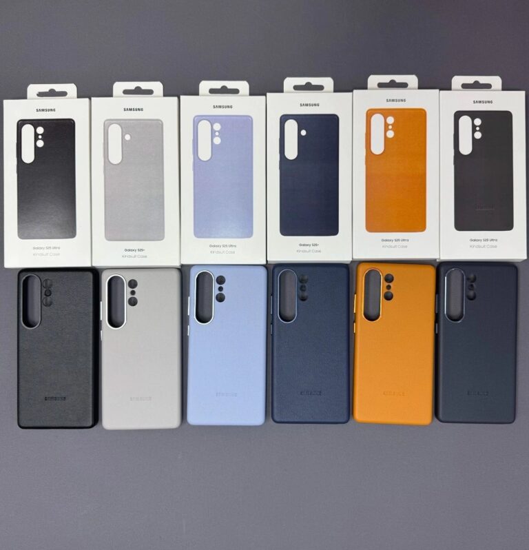 Take a look at Samsung's official Galaxy S25 leather cases - SamMobile