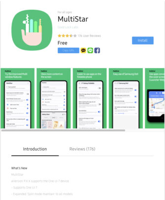 Good Lock's MultiStar now support One UI 7.0 - SamMobile