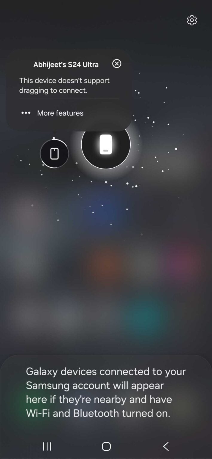 Galaxy S25 and One UI 7 surprise us with new Nearby Devices UI - SamMobile