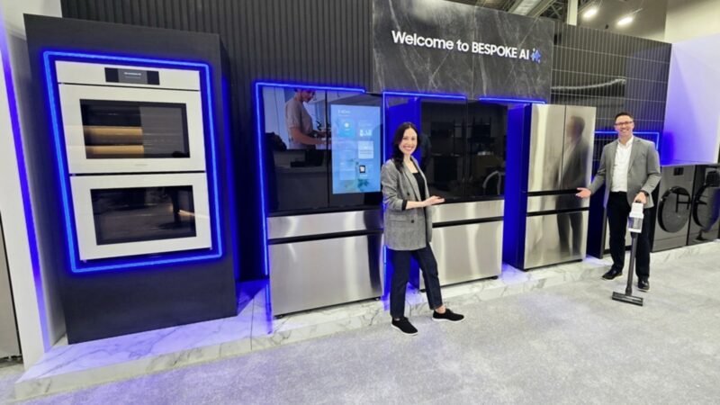 Samsung showcases Bespoke AI home appliances in the USA - SamMobile
