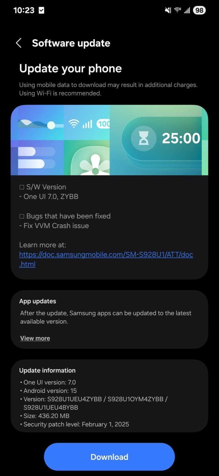 Samsung Galaxy S24 gets One UI 7.0 Beta 4 hotfix update in the USA - SamMobile