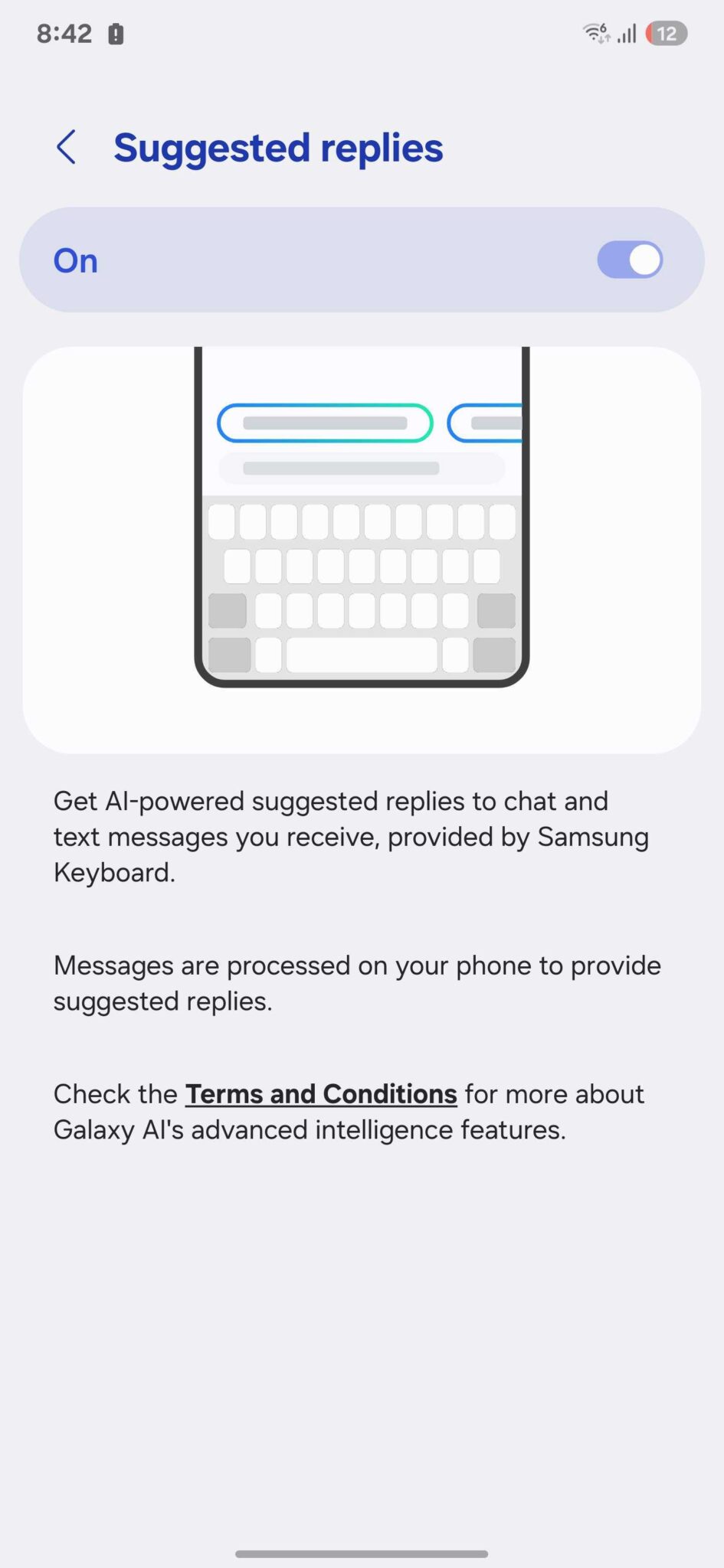Experimental One UI 7.0 Galaxy AI feature can suggest WhatsApp replies ...