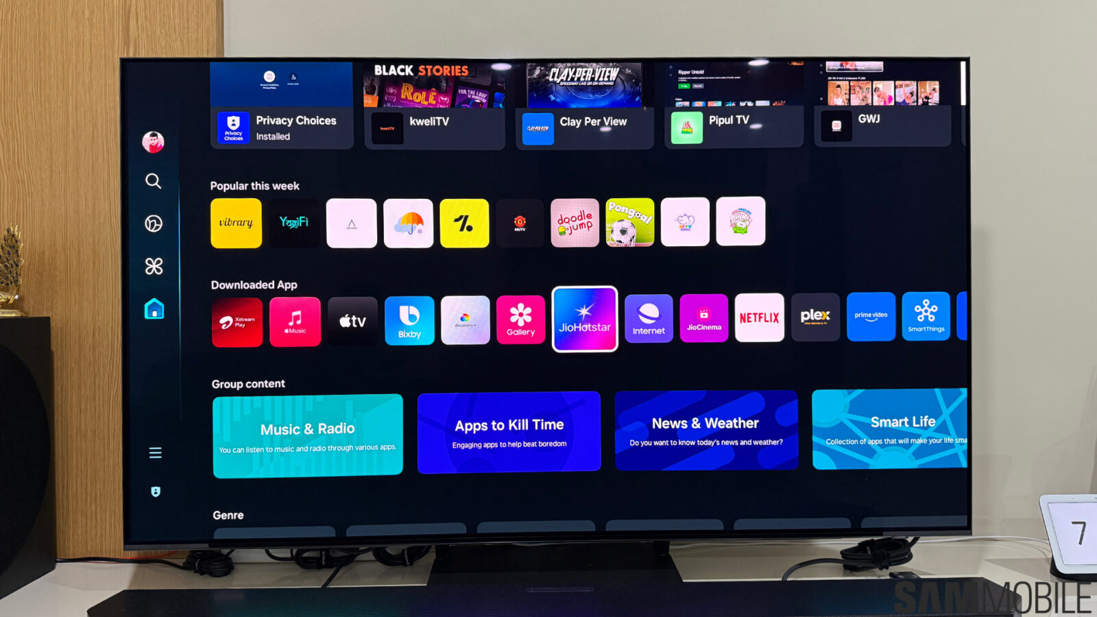JioHotstar app now available on Samsung TVs in India - SamMobile