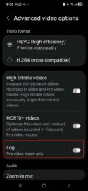 Galaxy S24 Ultra gets log video camera feature with One UI 7 beta - SamMobile