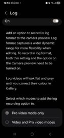 Galaxy S24 Ultra gets log video camera feature with One UI 7 beta - SamMobile