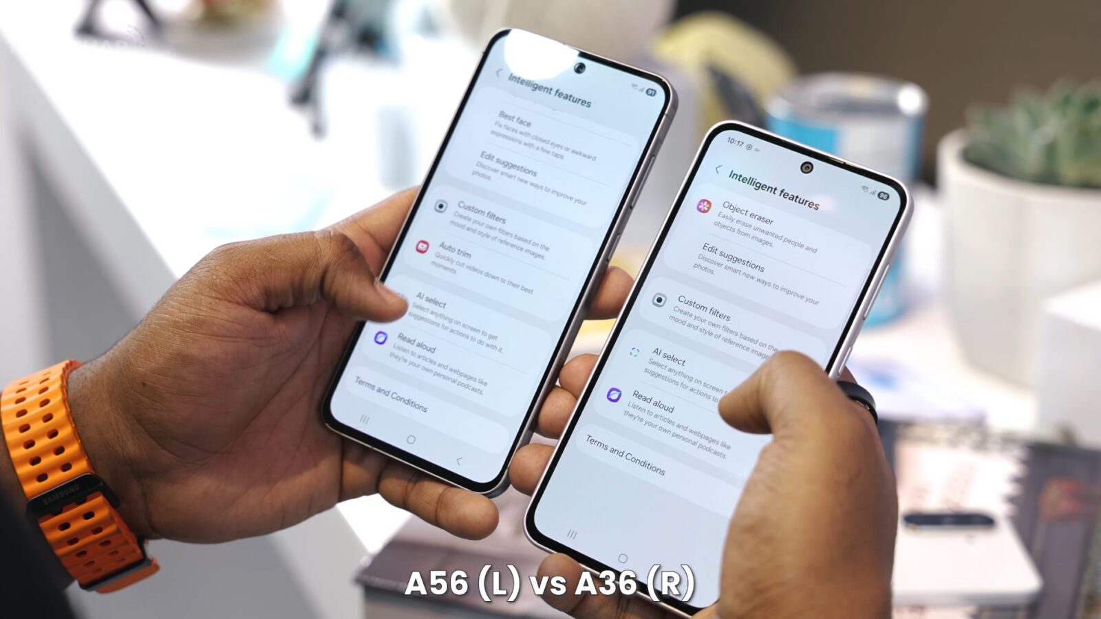 List of Samsung's AI features on Galaxy A36 and Galaxy A56 - SamMobile