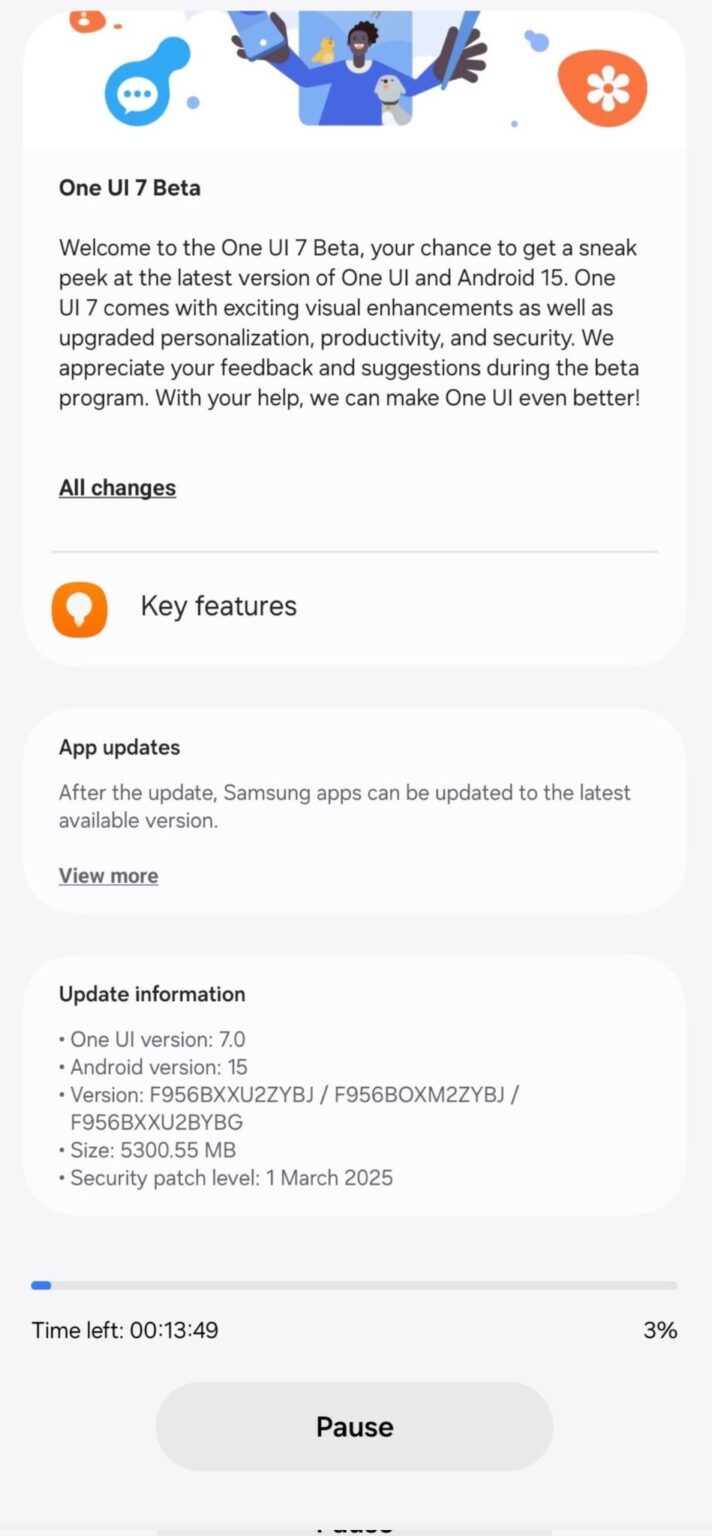 Here's Samsung Galaxy Z Fold 6 and Flip 6 One UI 7 beta changelog ...
