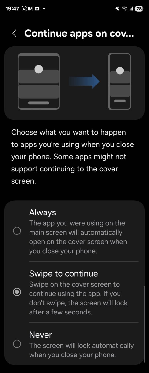 One UI 7 brings a new App Continuity feature for Galaxy Z Fold 6 ...