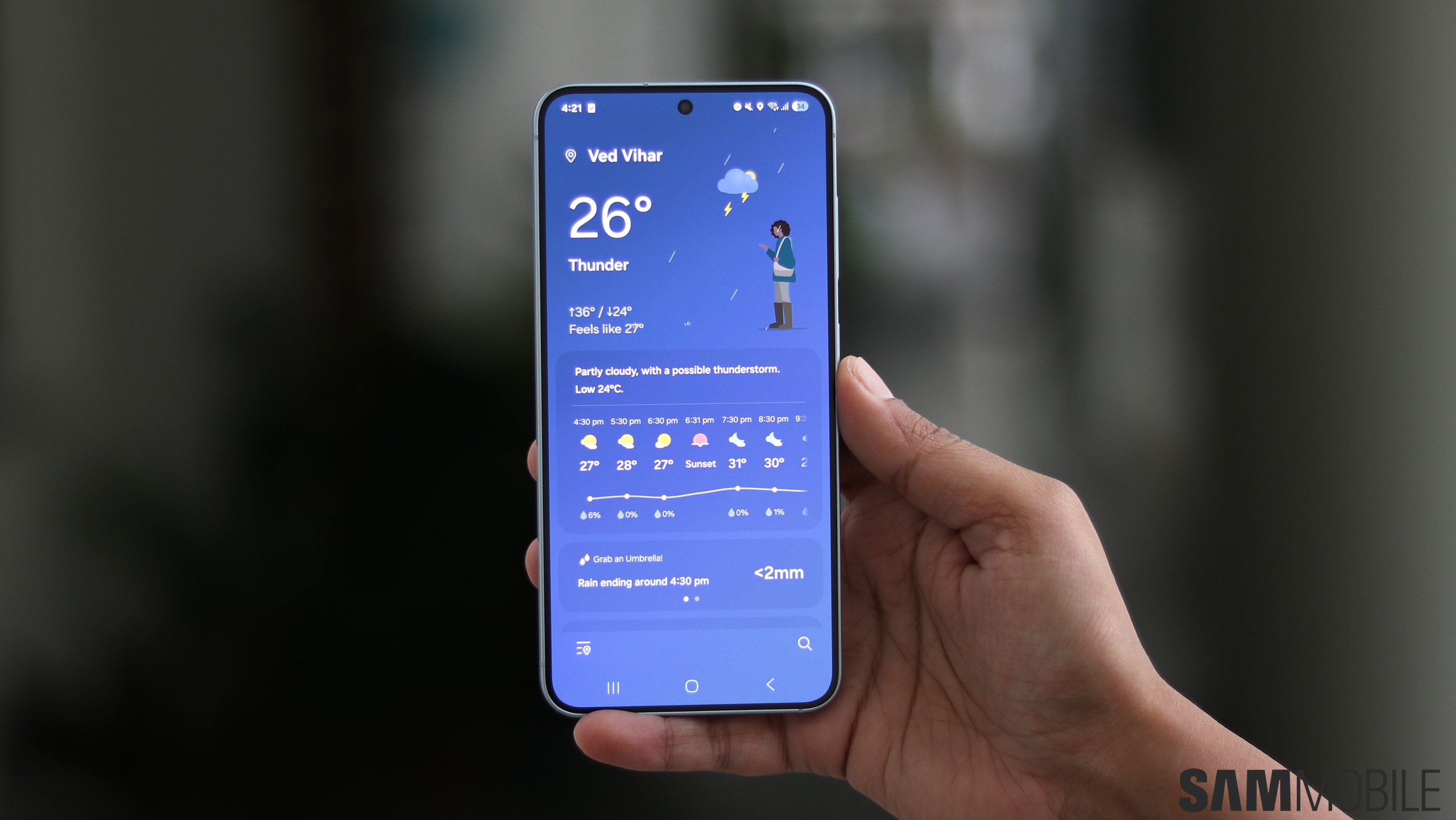 Pollen tracking is back in Samsung Weather, no need to wait for One UI ...