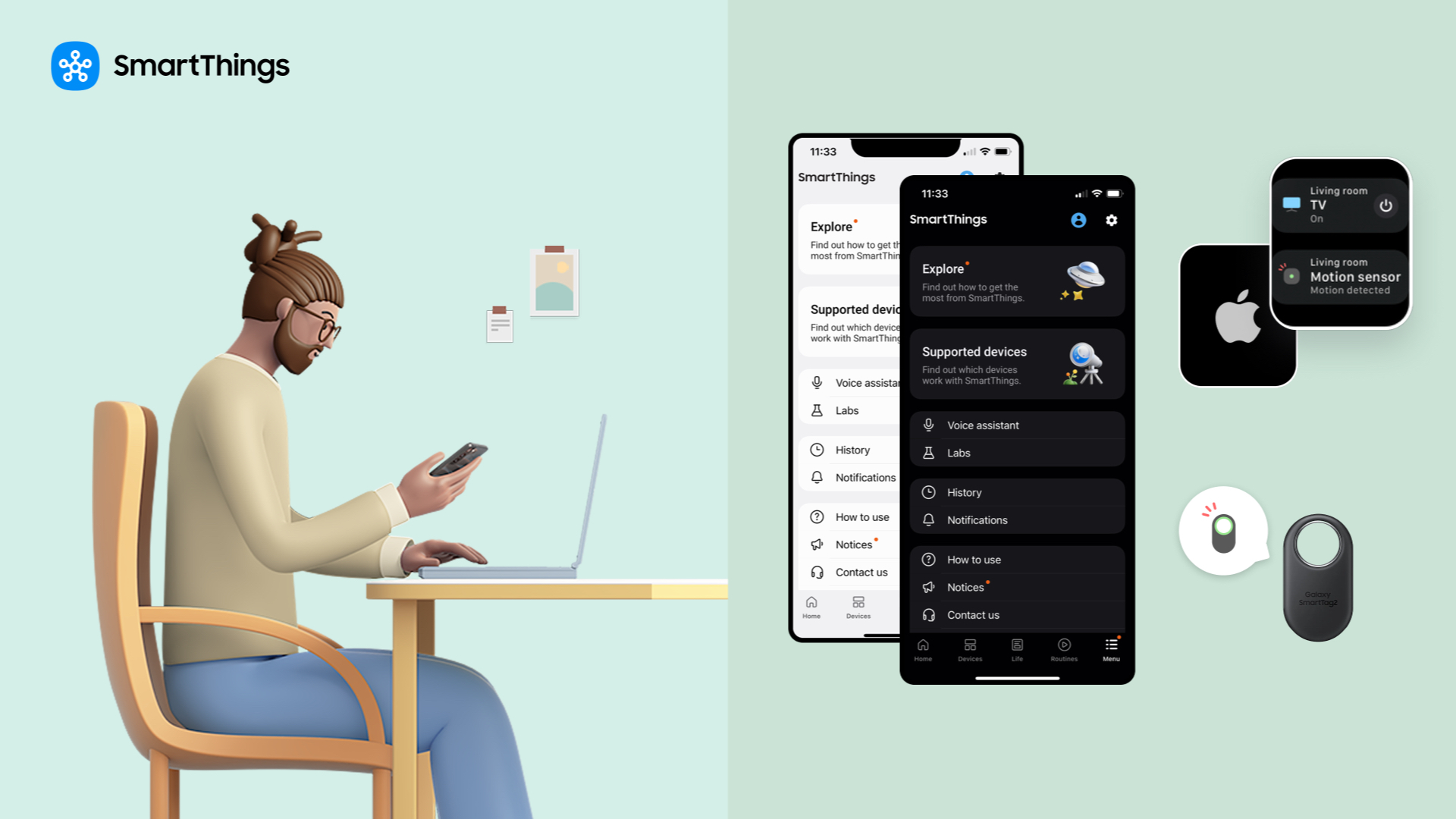 SmartThings gets new design and features on iPhones and Apple Watches ...