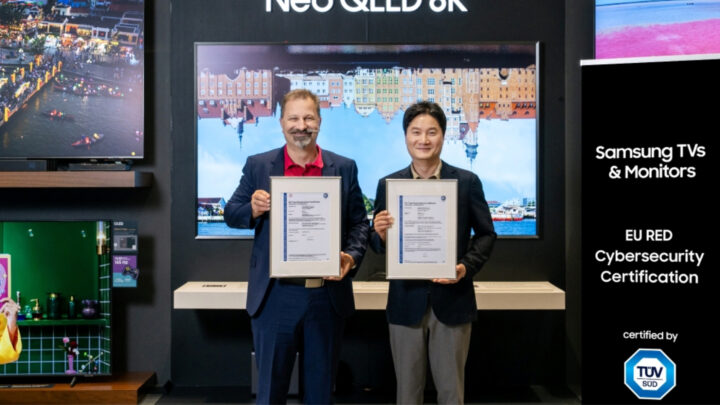 Samsung's displays get TÜV SÜD's EU RED Cybersecurity certification ...