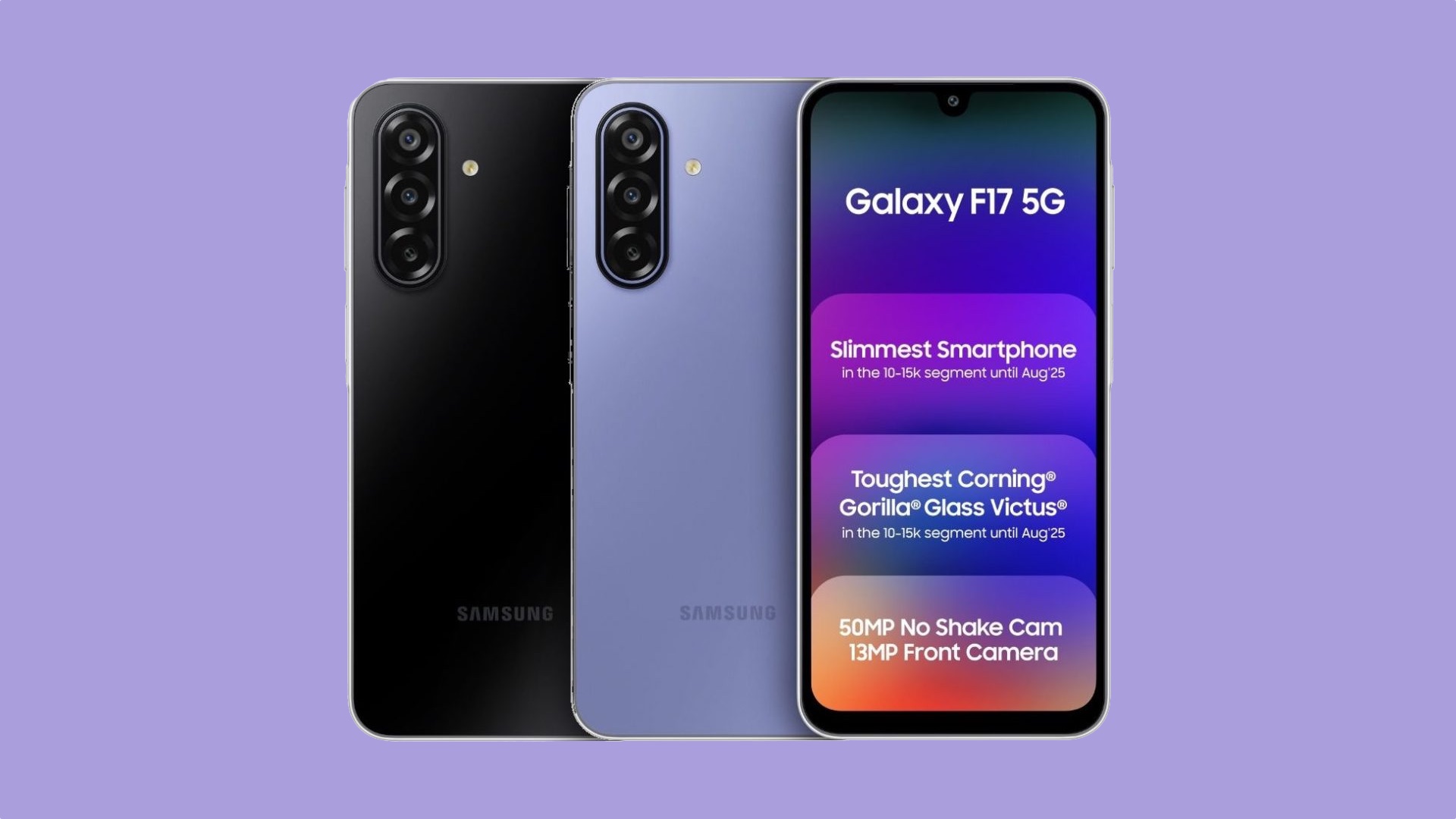 Samsung's Galaxy F17 5G is here with a durable body and 6 OS updates ...