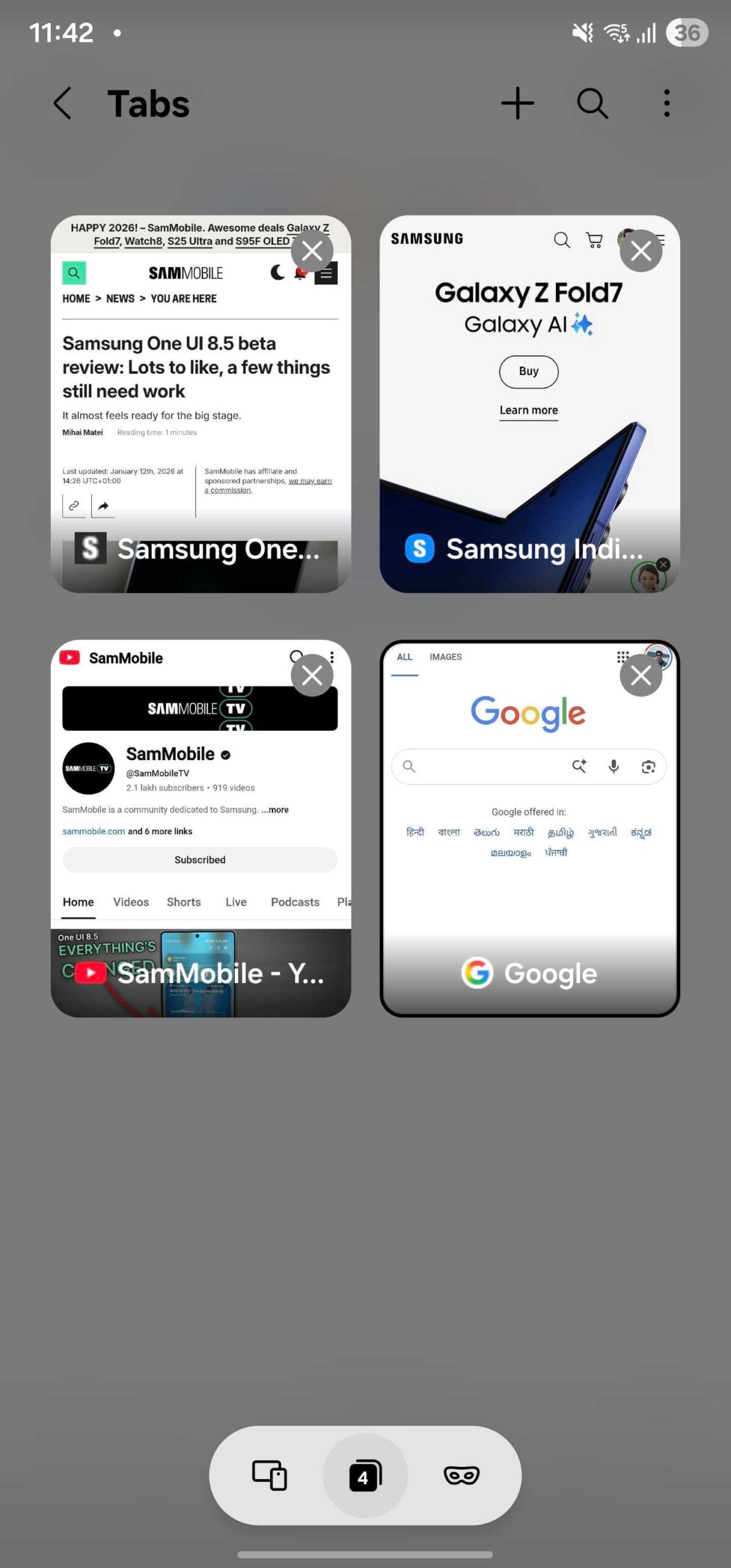 Samsung Internet update for One UI 8.5 brings a welcome change - SamMobile